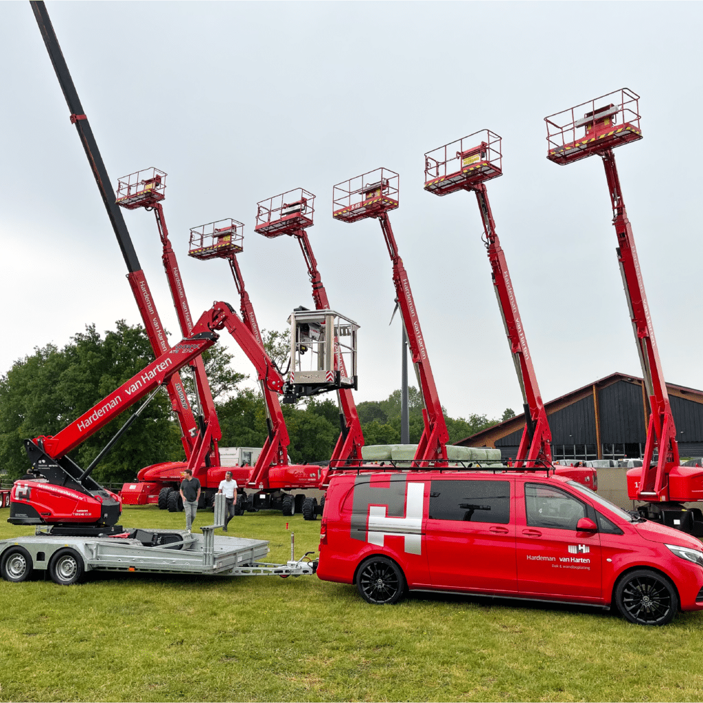 Delivery: Hardeman | van Harten - HYRAX Hoogwerkers