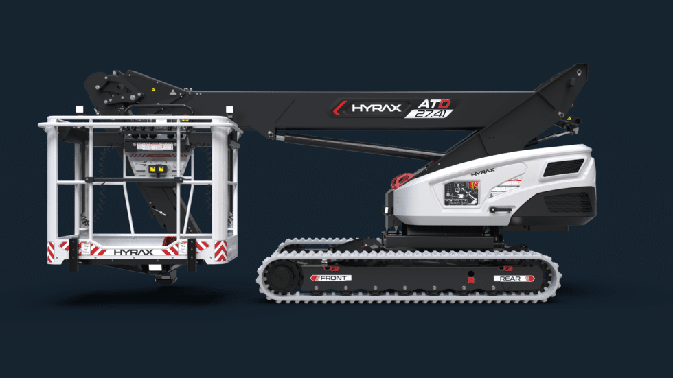 HYRAX Aerial Lifts: The telescopic boom lift of the future